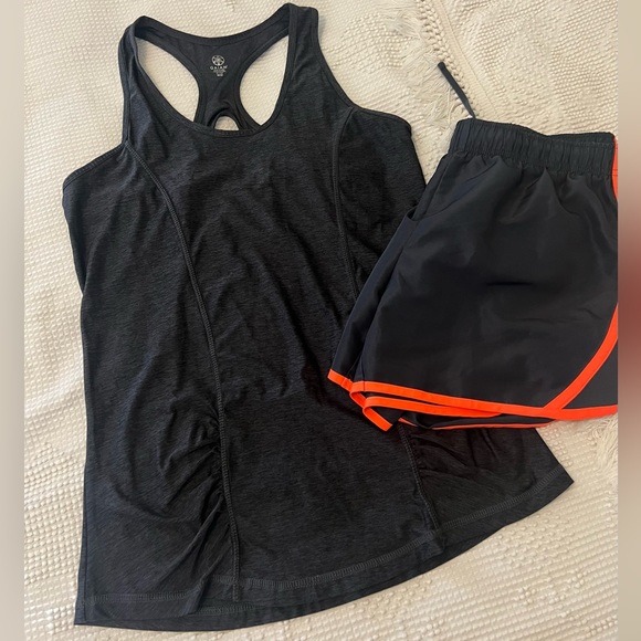GAIAM | Tops | Athletic Bundle Top And Shorts | Poshmark